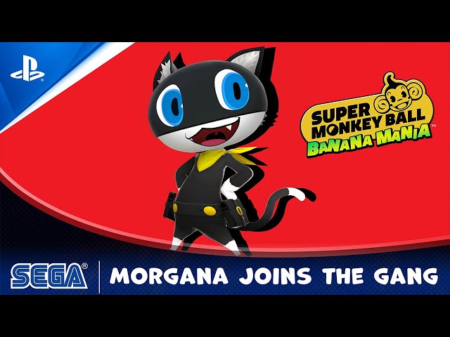 Super Monkey Ball Banana Mania: Morgana from Persona 5 joins the monkey ...