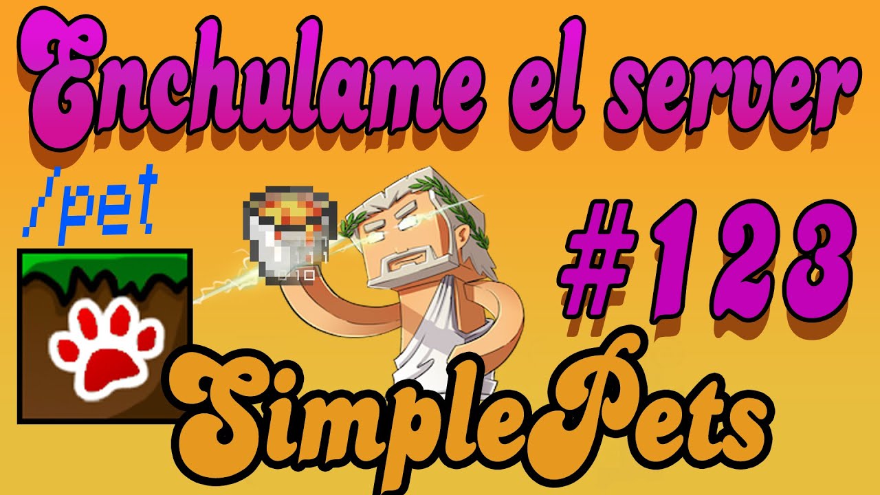 Minecraft Plugin Tutorial: SimplePets