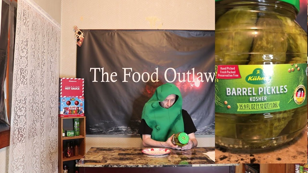 Kuehne Barrel Pickles with Pickle Jackson 🥒