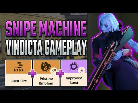 SNOWBALLING WITH SNIPES! Vindicta Gameplay | Deadlock