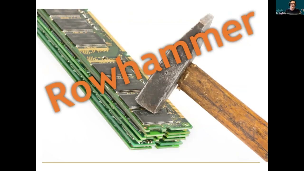 Memory Centric Computing – Dr. Onur Mutlu, ETH Zurich