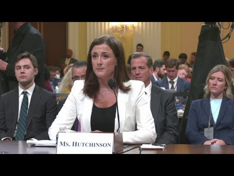 Jan. 6 witness on what was happening in Trump West Wing during Capitol riot