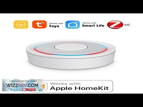 Tuya Homekit Zigbe Wired Gateway Hub APP Remote Control Intelligent Smart Home Review