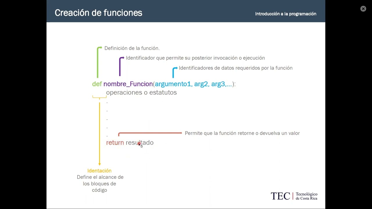 Funciones en Python. Parte 1