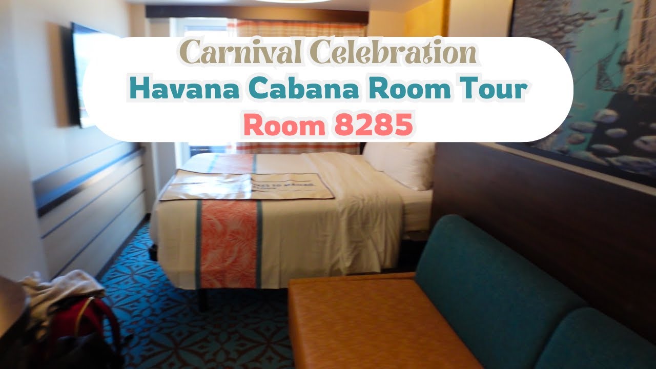 Carnival Celebration 2025 | Havana Cabana Cabin Tour Room 8285