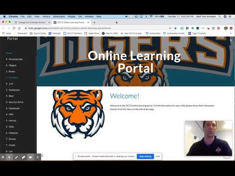 Online Learning Portal Instructions