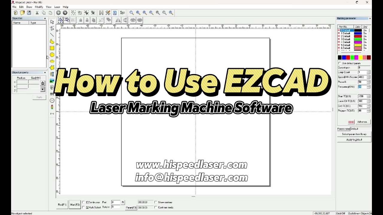 How to Use EZCAD: Laser Marking Machine Software