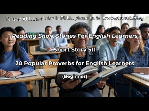 Short Story 511 – 20 Popular Proverbs for English Learners (Beg ...