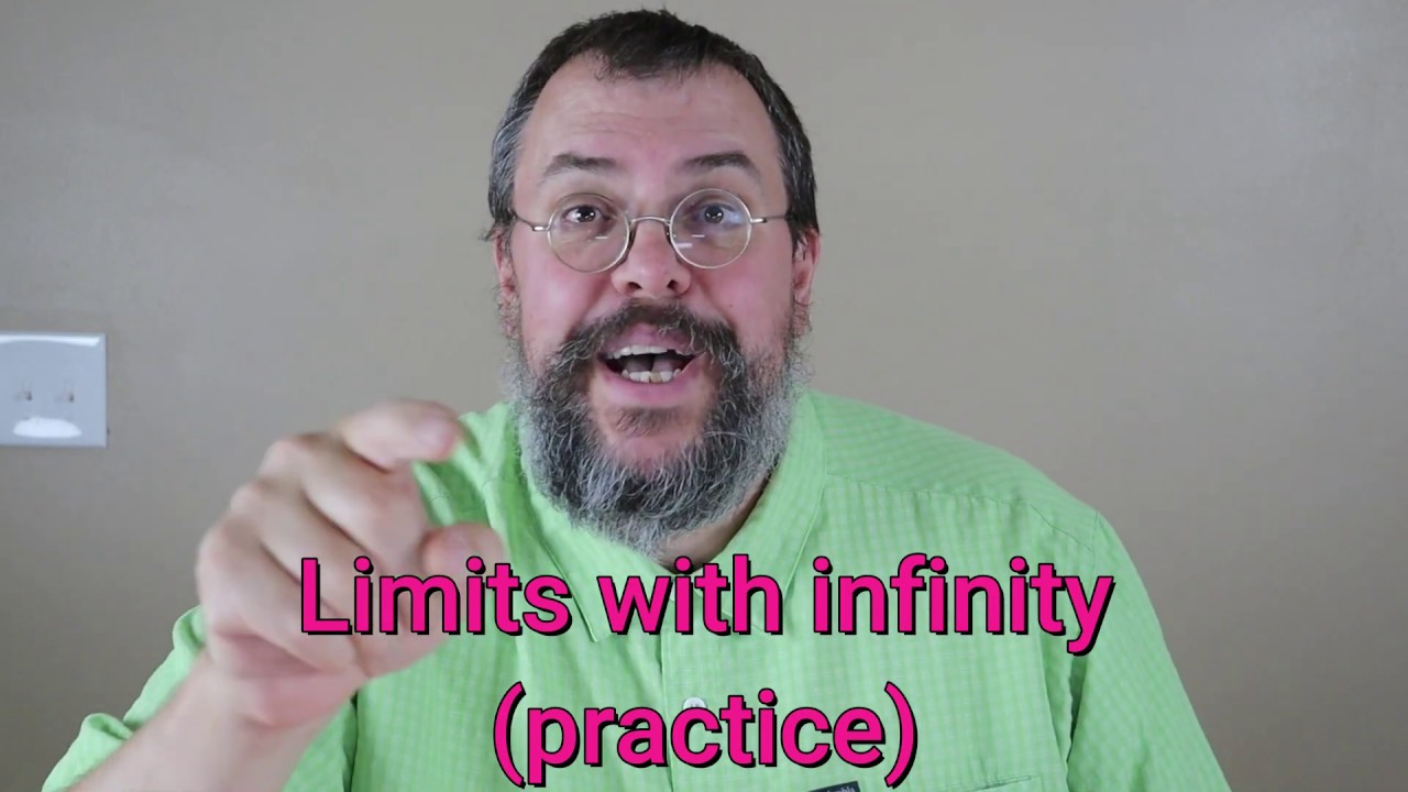Calculus 1 -- Limits with infinity -- Practice