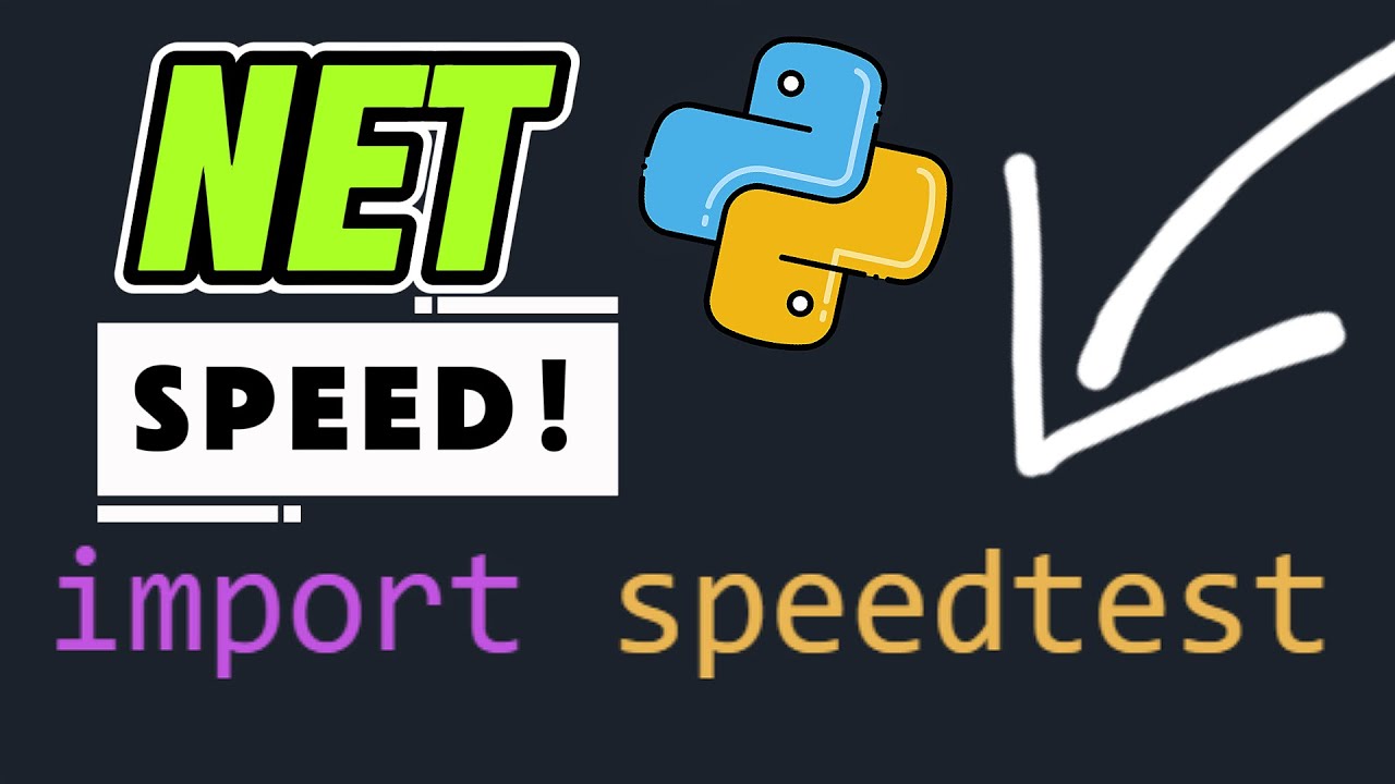 Python Networking Tutorial #9 – Check Internet Speed with Python (Download, Upload, Ping)