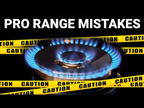 Appliance Mistakes to Avoid: Buying a Pro Range