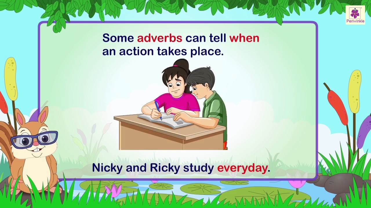 The Adverbs | English Grammar & Composition Grade 4 | Periwinkle