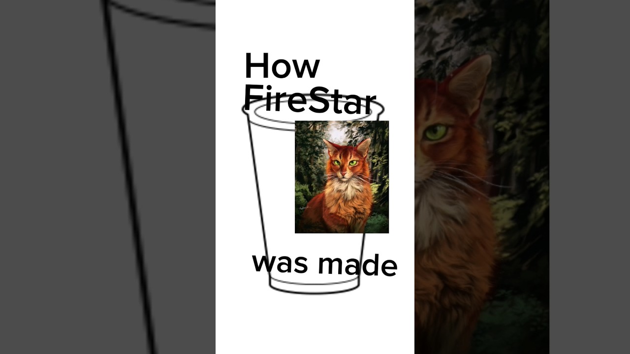 How FireStar was made #warriors #edit #firestar #shorts