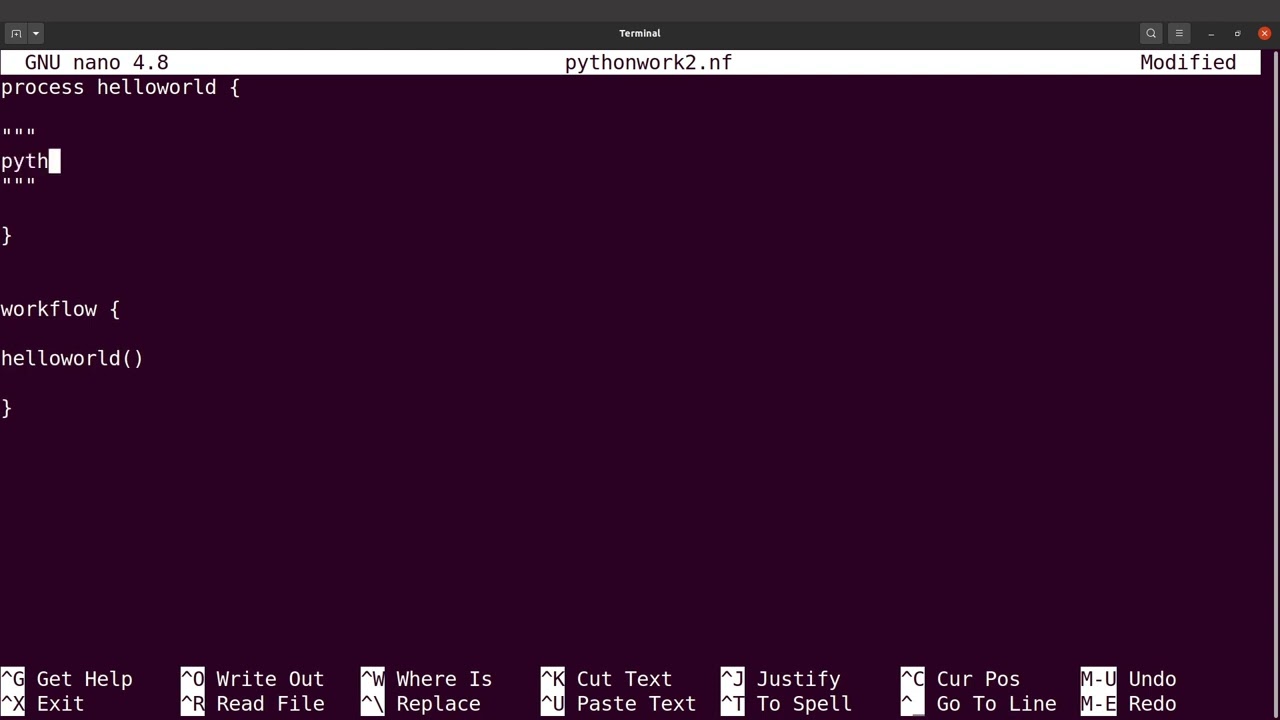 How to Run Python Scripts in NextFlow
