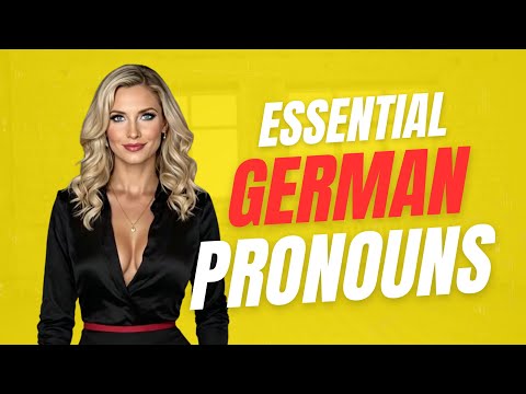 Master German Pronouns 🇩🇪 | Speak Clearly & Confidently in German