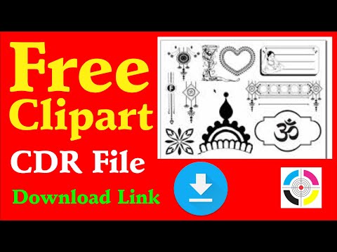 download free clip art CDR file | Print with design | Useful clip art