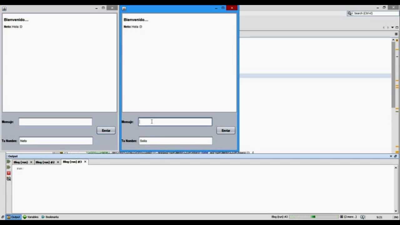 Chat Sockets Threads Java