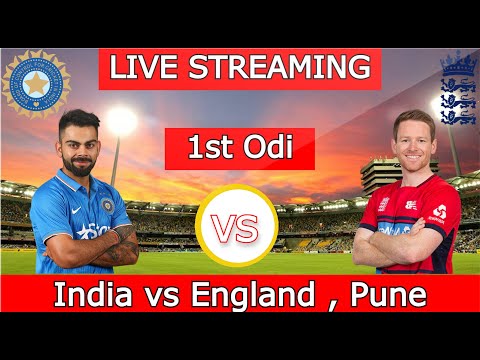 🔴LIVE India vs England, 1st ODI - Live Cricket Score, Audio Commentary |