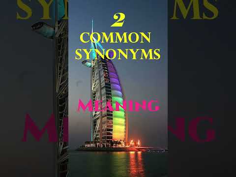 2 UNIQUE SYNONYMS