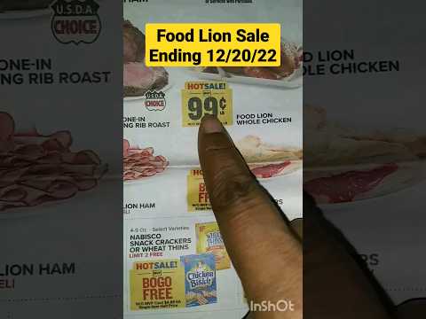 Food Lion Whole Chicken Sale Ending 12/20/22!