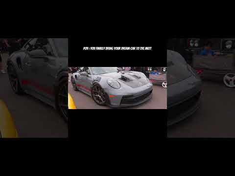 POV: you bring your dream car to the meet #porsche #abevlogzz #cartok