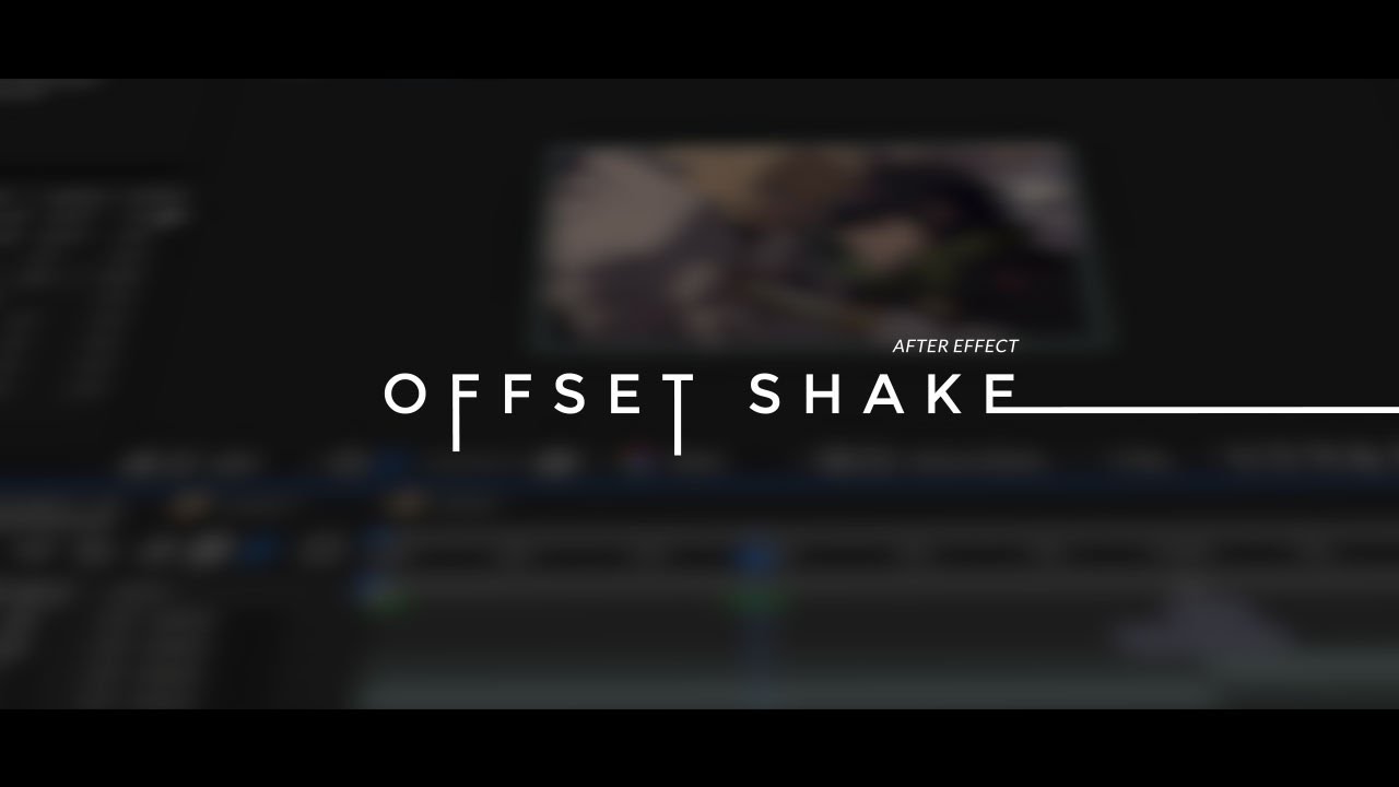 Offset shake tutorial | After effect ( project file )