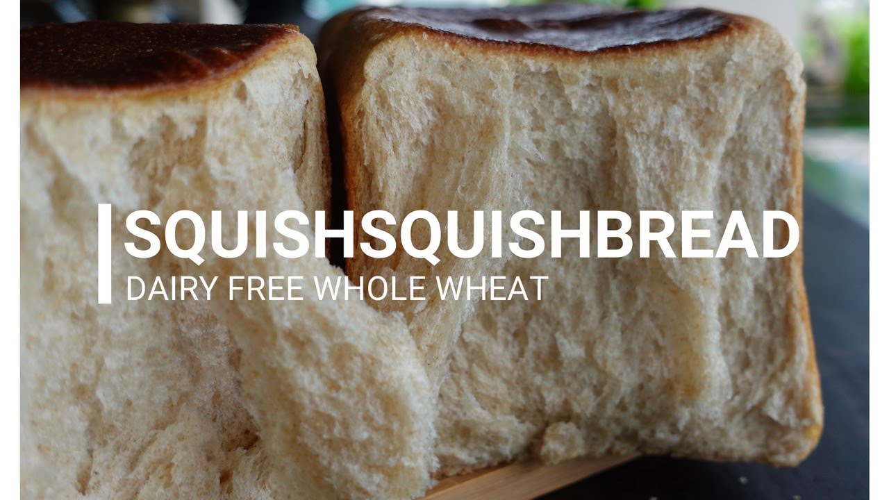 Whole wheat dairy free honey #squishsquishbread 2.0