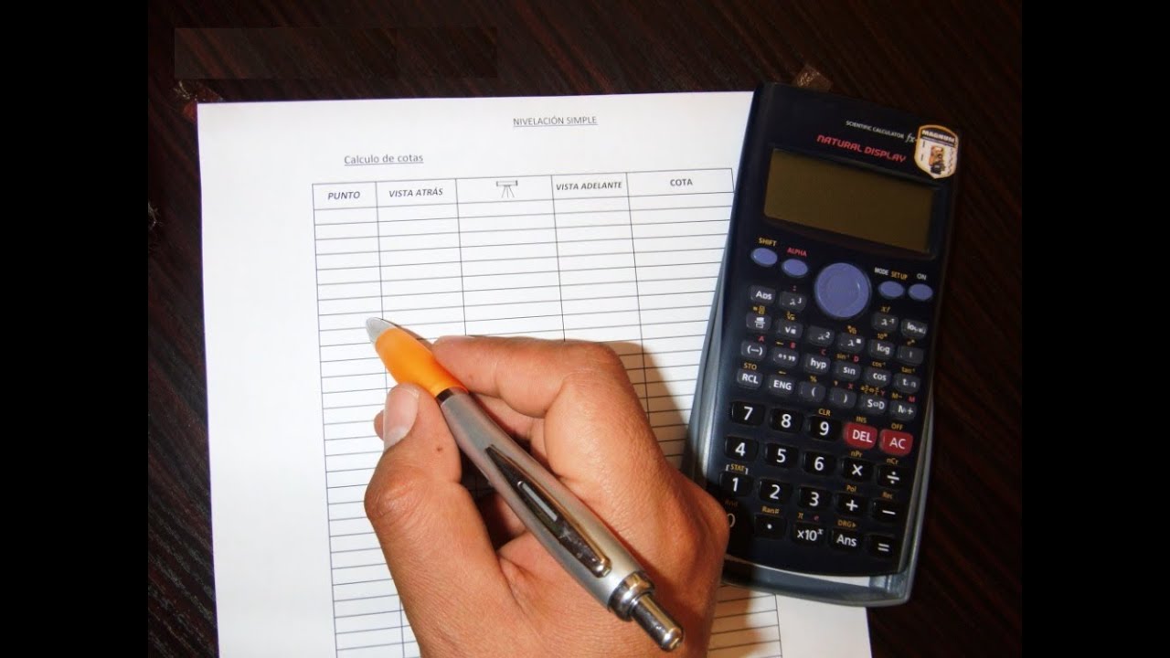 #Simple and Compound Leveling - Manual data processing