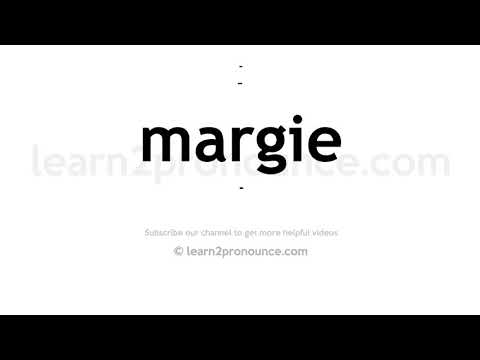 How to pronounce Margie | English pronunciation
