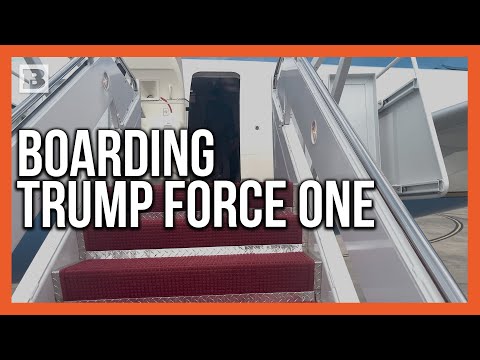 Breitbart News Travels with President Trump on Air Force One to UFC 316