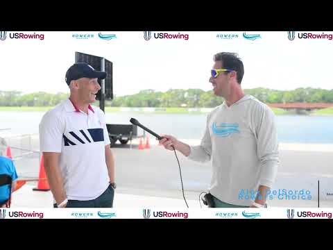 Man on the Beach - Rich Cacioppo of USRowing