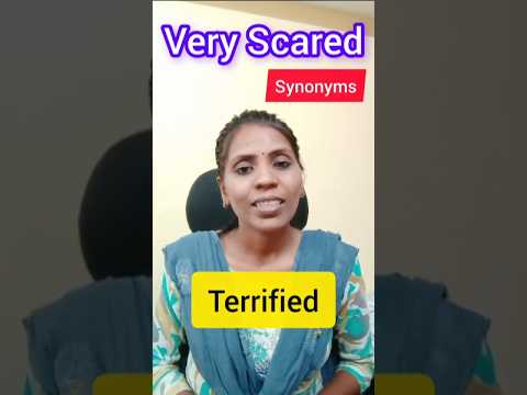 Don’t Say ‘Very Scared’ – Use These 10 Powerful Words Instead!|#viralvideo #youtubevideo #shorts