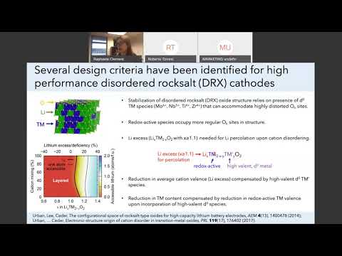 Raphaële Clément | Materials Department, University of California, Santa Barbara