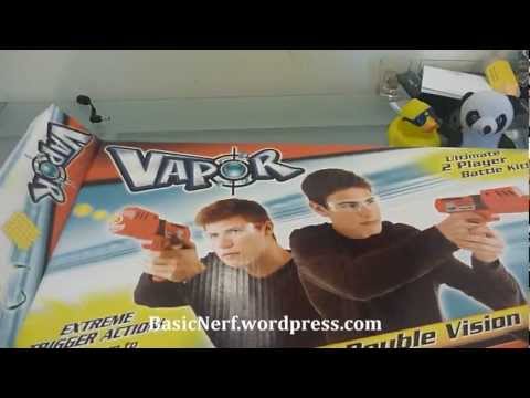 Unboxing the Vapor Blasters from Razor (Photos & Video) | Basic Nerf