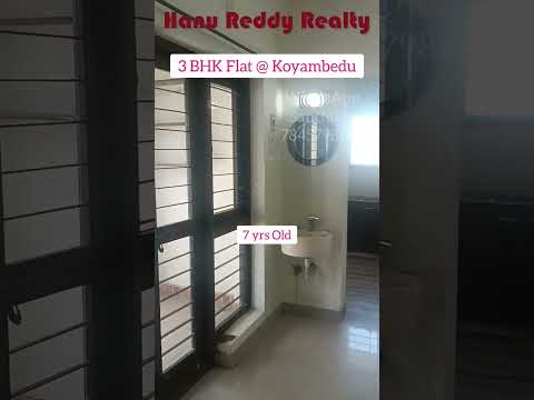 3 BHK Flat @ Koyambedu #residentialraaja #shorts - 1.1 Crore