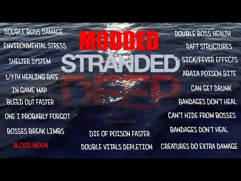 Stranded Deep Modded Ultimate Hard Mode Ep0 | Powered by Stranded Wide Mods