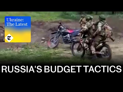 Russia resorts to 'golf buggies, civilian cars, and motorcycles' in failed assaults