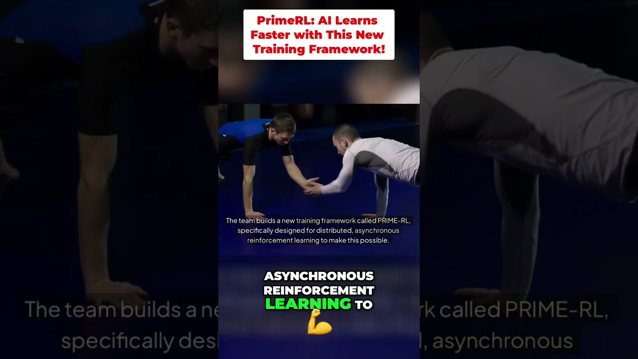PrimeRL: AI Learns Faster with This New Training Framework!