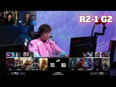 BLG vs TES - Game 2 | Round 2 S15 LPL Spring Playoffs 2025 | Bilibili Gaming vs Top Esports G2 full
