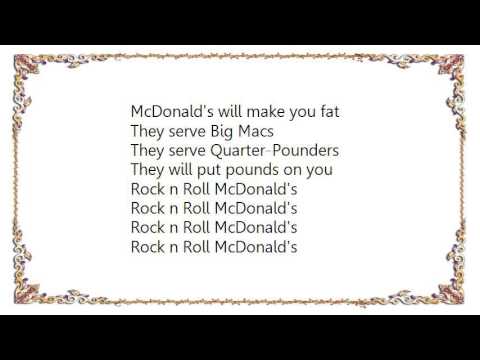 Wesley Willis - Rock N' Roll McDonald's Lyrics