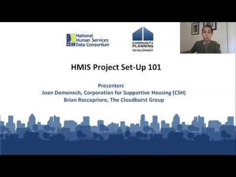 HMIS Project Set up 101