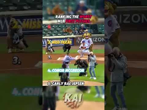 Who Threw It Worse? Ranking the Cringiest First Pitches in MLB History ⚾????