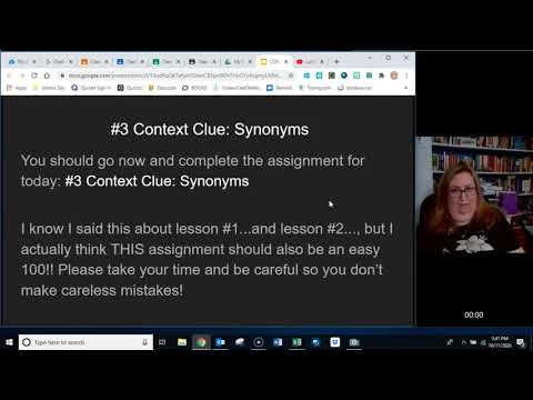 #3 Context Clues: Synonyms