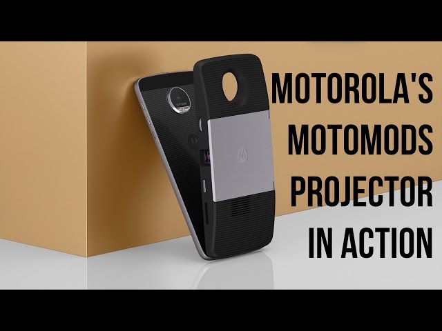 Moto Insta-Share Projector hands-on - PhoneArena