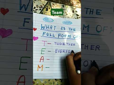 What is the full form of team 😱😱