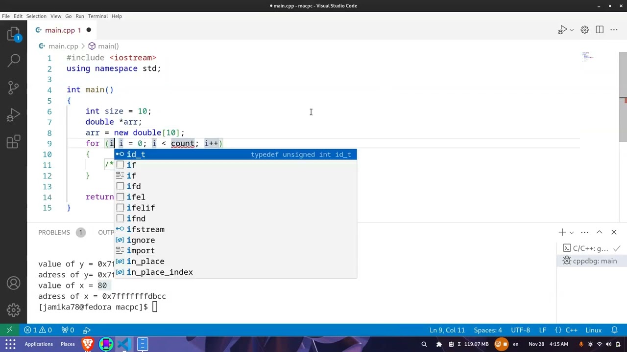 #5 Creating Array Using Pointers || Data Structure for Computer Science
