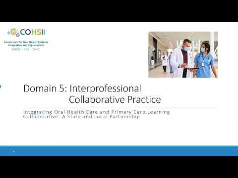 Domain 5: Interprofessional Collaborative Practice