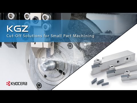 Strong, Precise, and Reliable Small Part Cut-Off Performance with KGZ Series