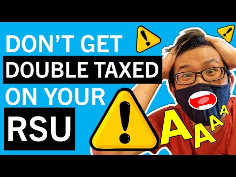 You're getting DOUBLE TAXED on your RSU | How to avoid Restricted Stock Units DOUBLE TAX