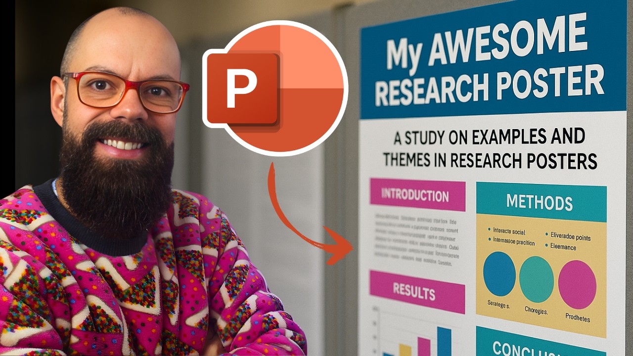 How to Make an Academic Poster in PowerPoint (No Graphic Design Skills Needed)